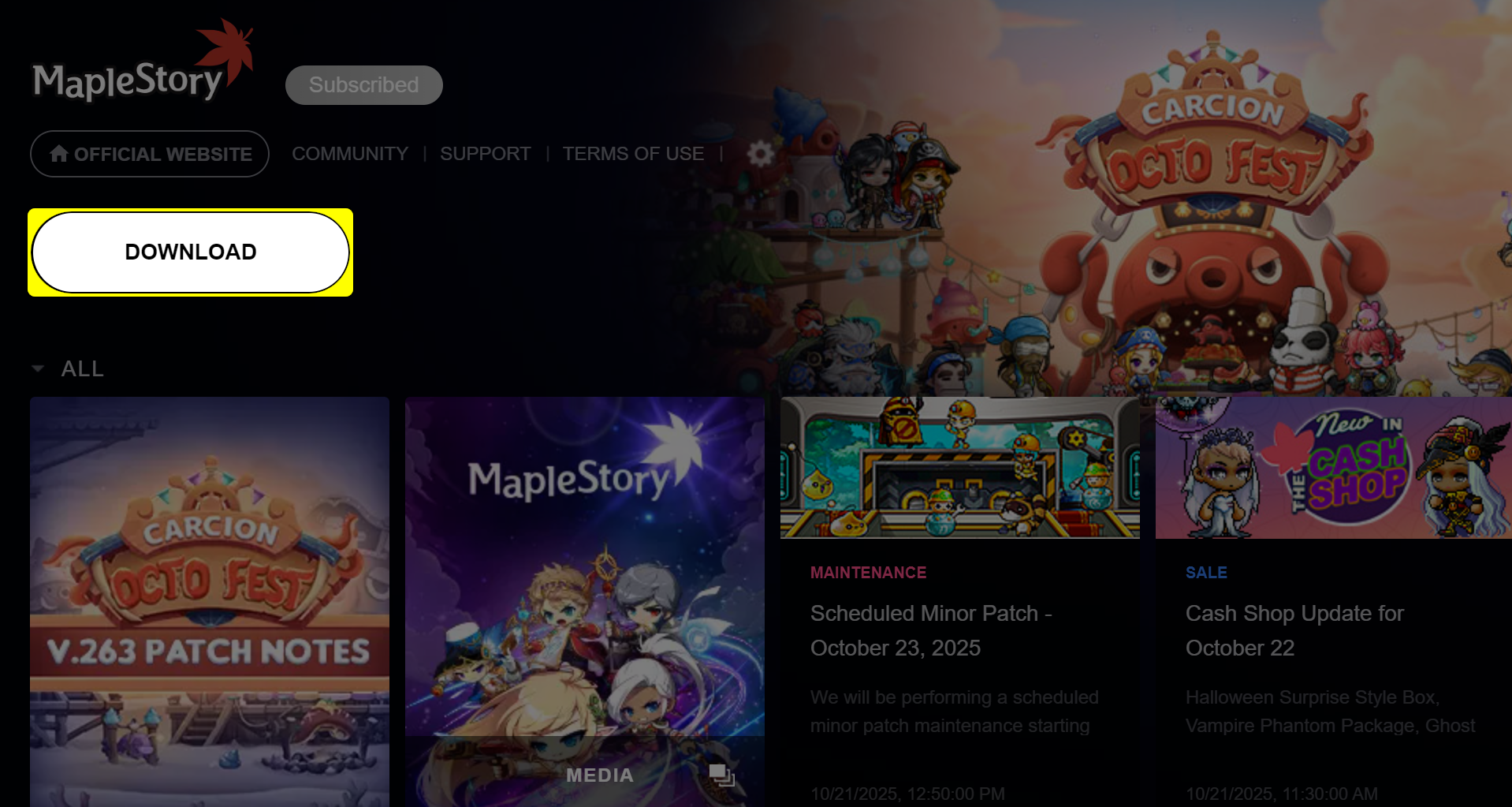 MapleStory | Official Website